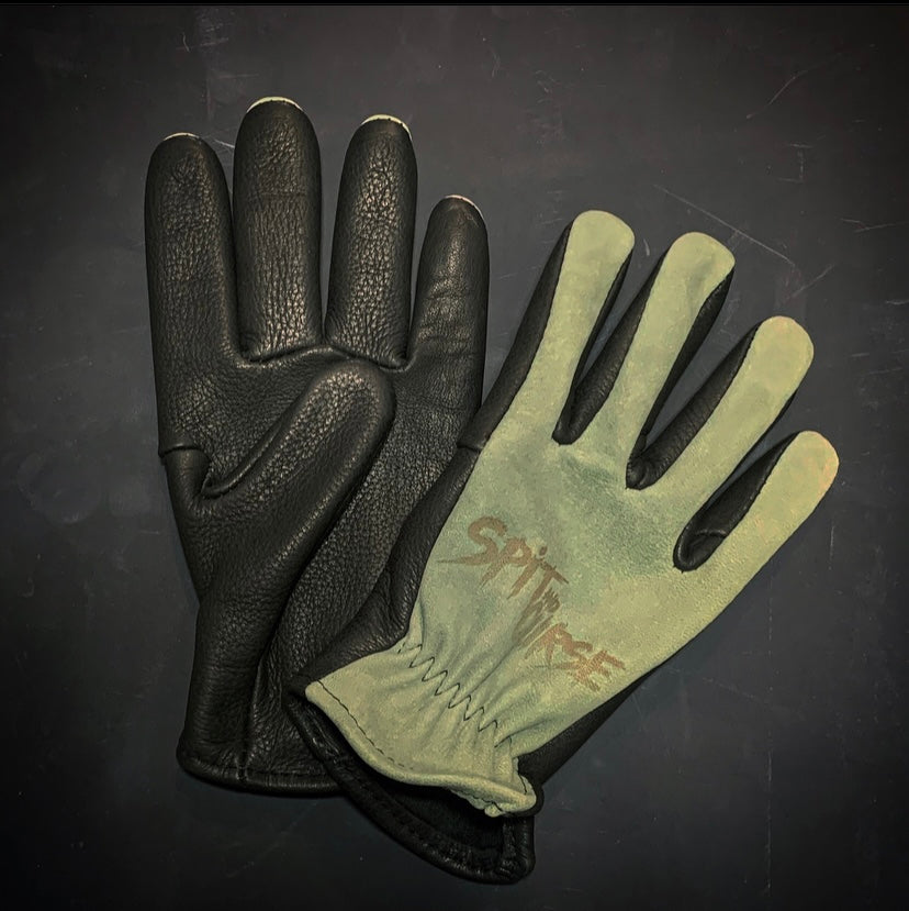 Limited Run Moto Gloves | Spit And Curse